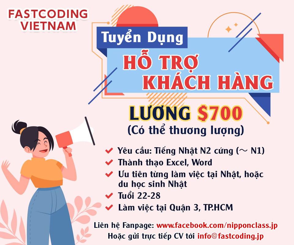 FASTCODING VIỆT NAM TUYỂN DỤNG