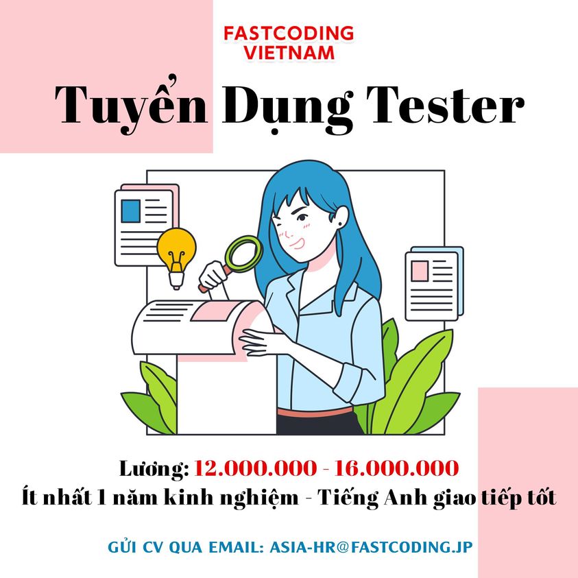 CÔNG TY IT FASTCODING VIỆT NAM TUYỂN DỤNG